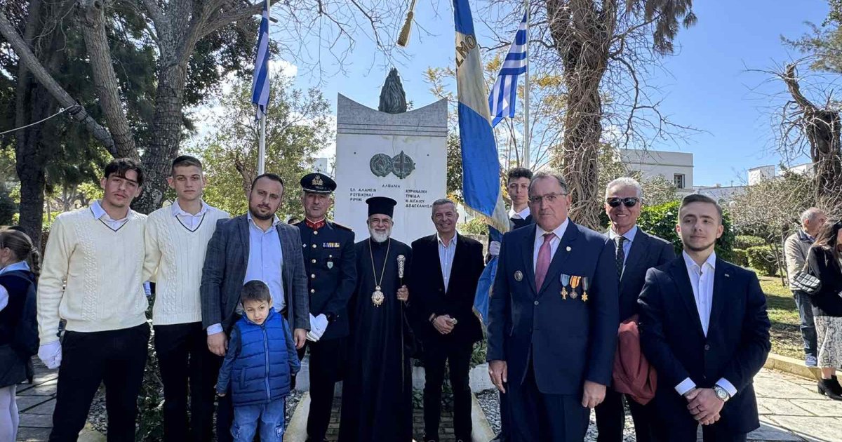 Οι καταθέσεις στεφάνων στην Κω για τον εορτασμό της 76ης Επετείου της ...