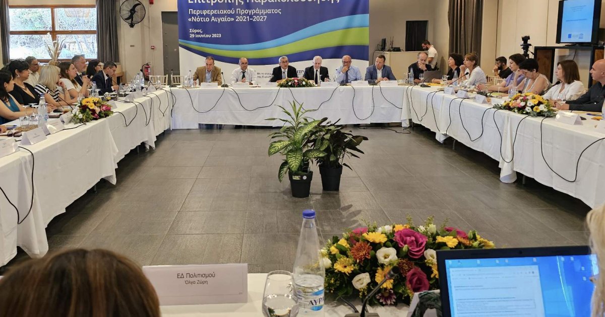 Πρώτη σε απορροφήσεις στην χώρα η Περιφέρεια Νοτίου Αιγαίου με έργα ...