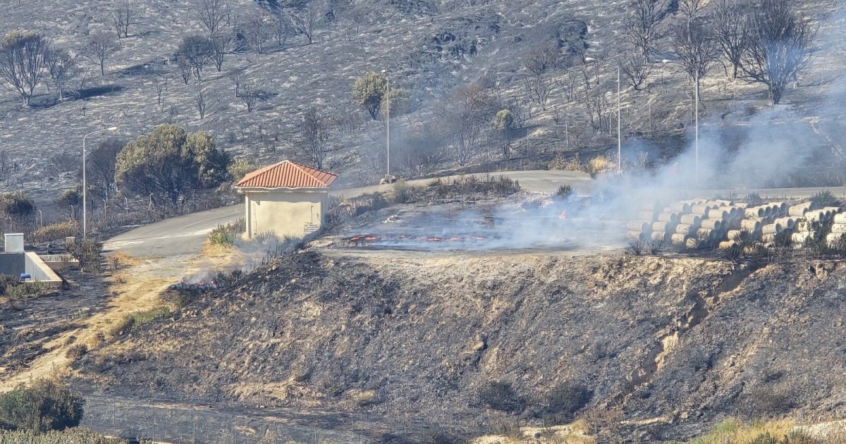 Σημαντικές οι ζημιές στον ΧΥΤΑ στην Κω από τη φωτιά | Kosnews24.gr