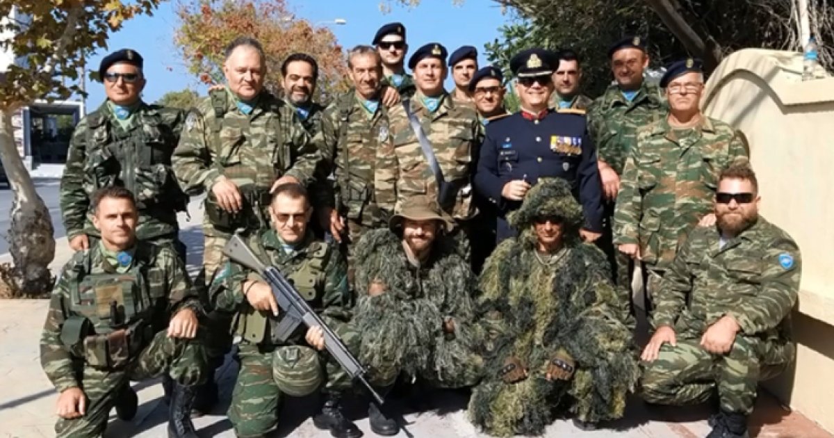 Οι 21 Εθνοφύλακες από την Κω οι οποίοι παρέλασαν για την 28η Οκτωβρίου ...