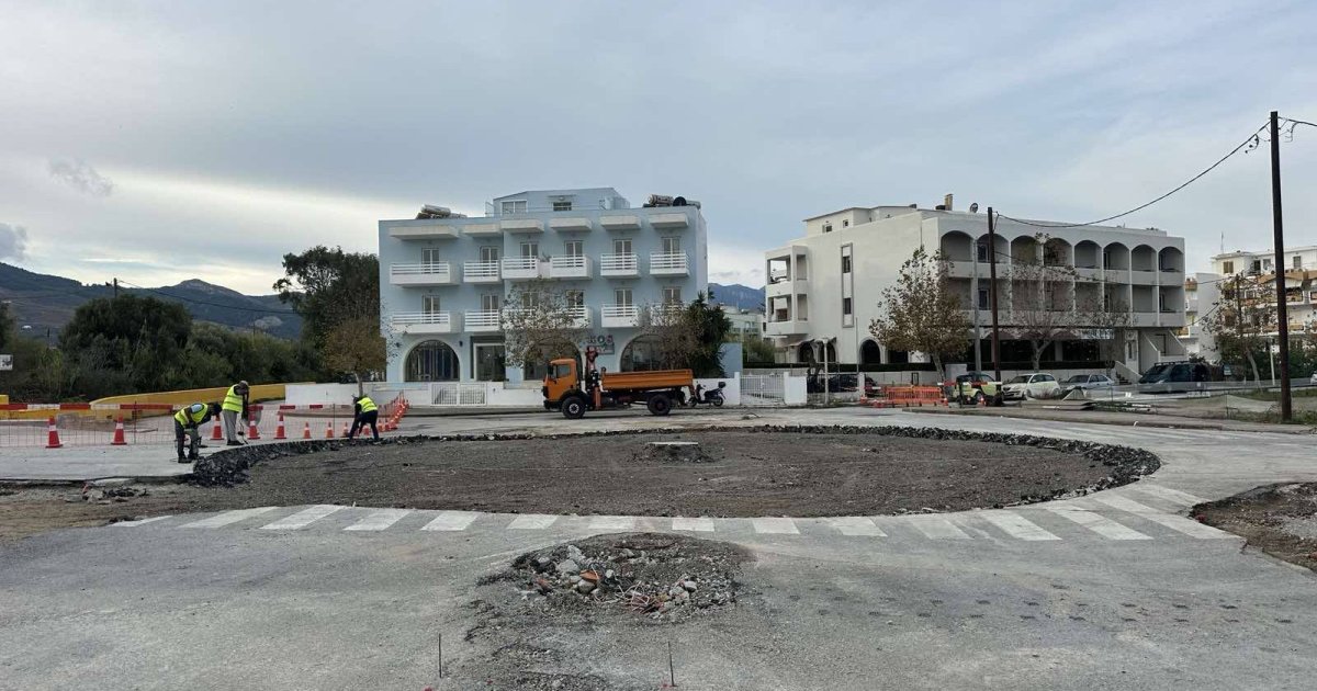 Δήμαρχος Κω: Κυκλοφοριακός κόμβος Μαρίνας - Κάτι όμορφο γεννιέται ...